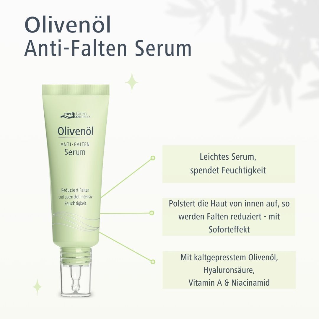 Olivenöl Anti-Falten Serum | Medipharma
